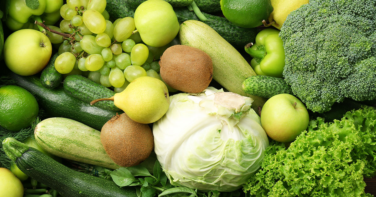 La importancia del color en las frutas y verduras | Granvita
