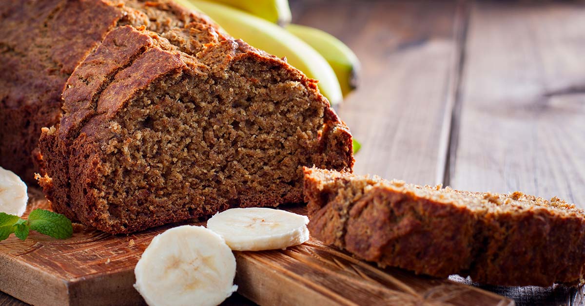 3 recetas de pan de plátano con harina de avena | Granvita