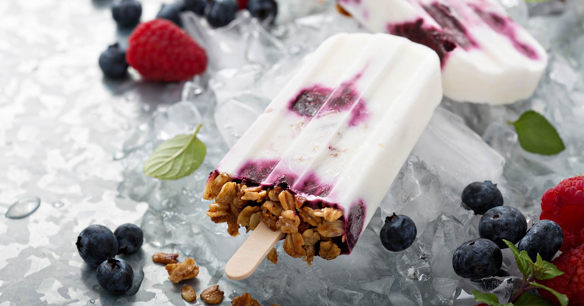 4 paletas heladas con granola para el verano | Granvita